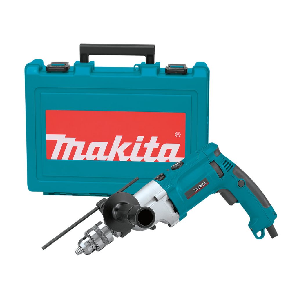 HP2070F: TALADRO PERCUTOR 1/2" ELÉCTRICO 1010W + 2 VEL. (CON LUZ LED) - Makita - Perú