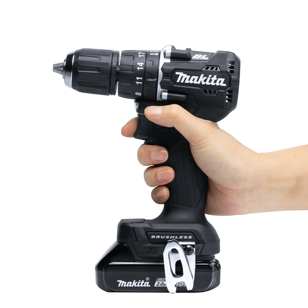 DHP487: Makita Black / Taladro percutor a batería 13 mm 18V LXT - Makita - Perú